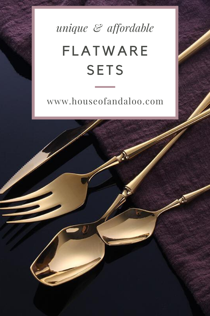 Unique & Affordable Flatware and Silverware Sets – House of Andaloo